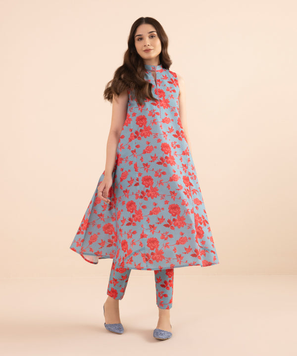 Sapphire 2PC Shirt Trouser Lawn Collection 2024 – U2T-DY24D1-13 – YourLibaas