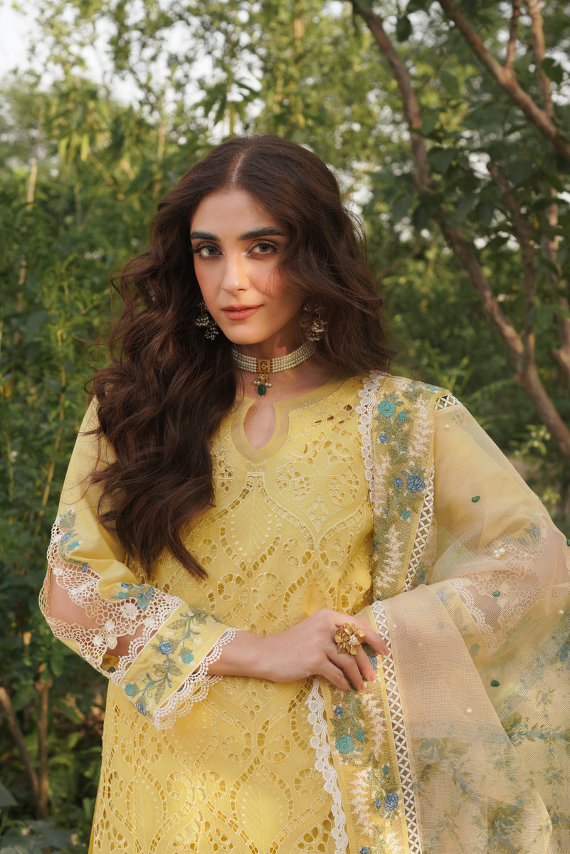 Manara by Maria Asif Baig Luxury Lawn – Nehal – YourLibaas
