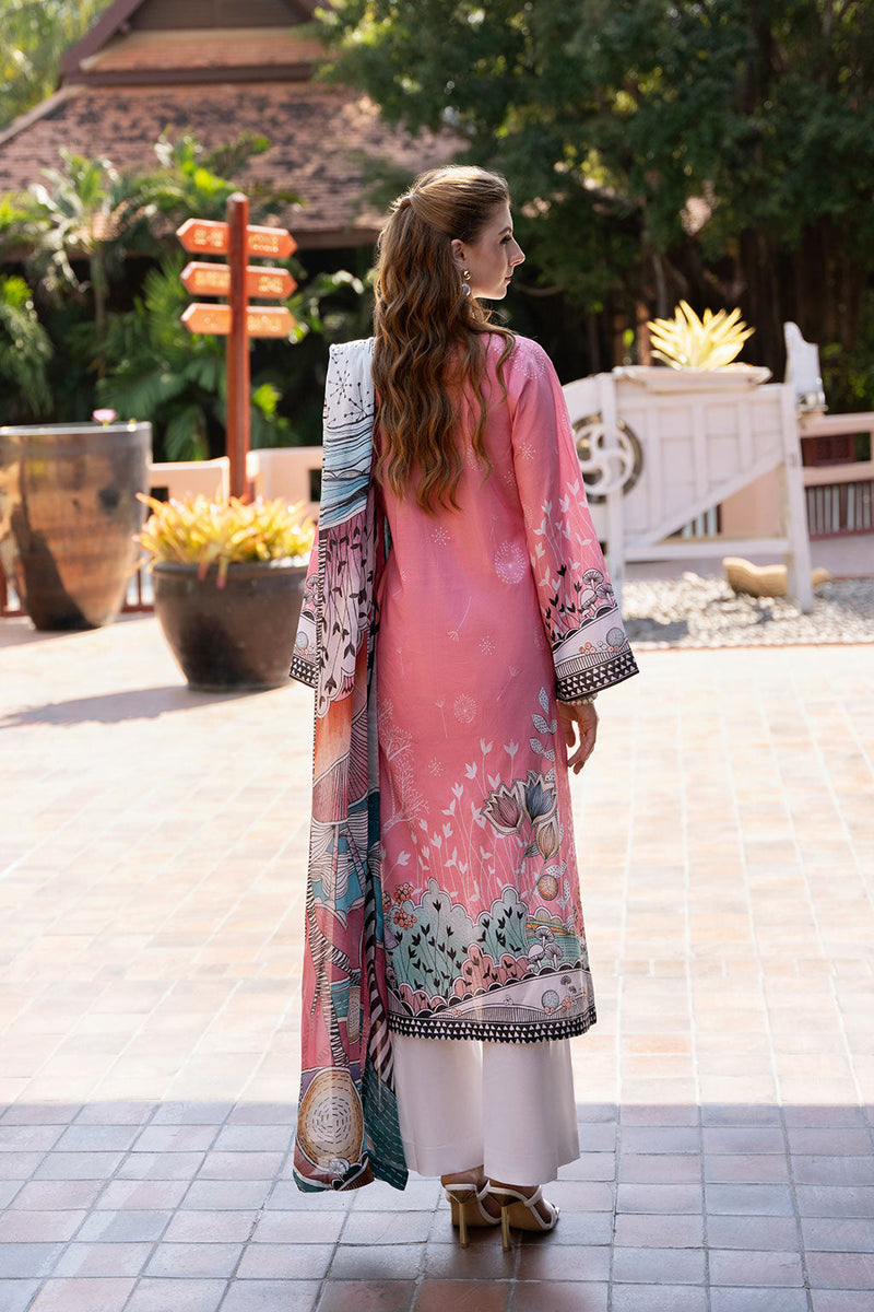 Ramsha Ghazal Summer Lawn Suit G-307 | Pink Pakistani Lawn Suit | Perfect for Daily Wear ...