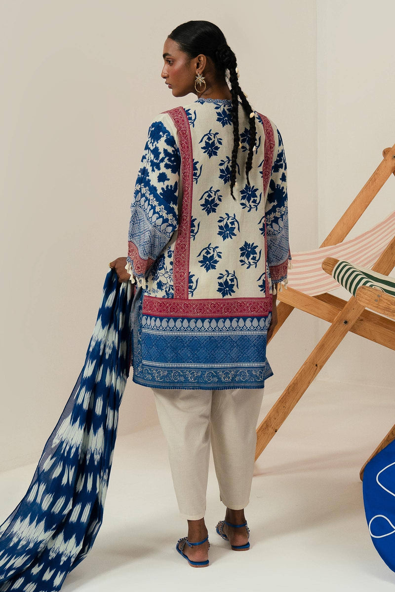 Sana Safinaz Summer Mahay Lawn Vol-2 – H242-012B-2BG – YourLibaas