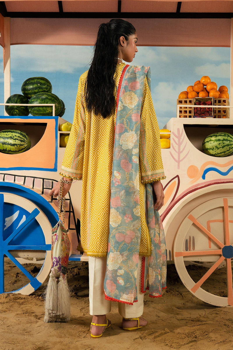 Sana Safinaz Summer Mahay Lawn Vol-2 – H242-017A-3DE – YourLibaas