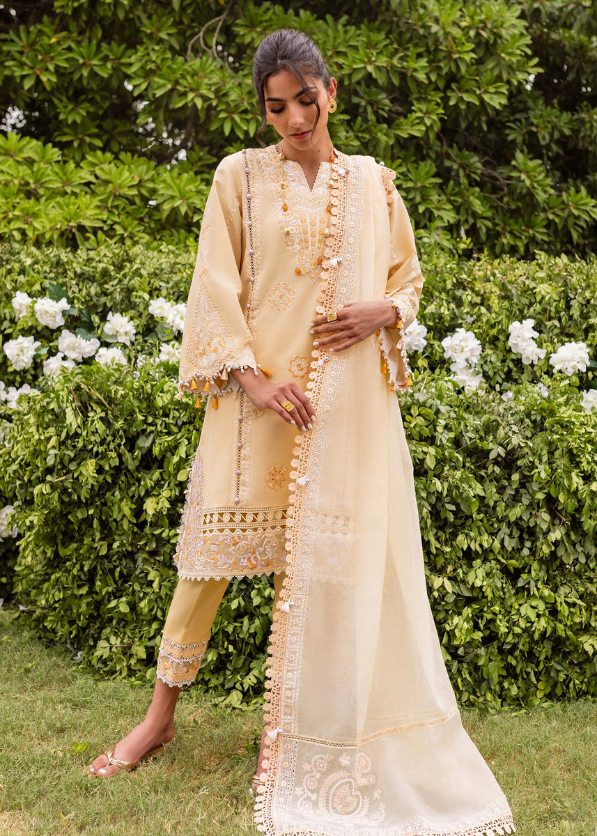 Sadaf Fawad Khan Siraa Festive Lawn Suit - Zaphira (A) | Pakistani Lawn Suit | Perfect for Haldi ...