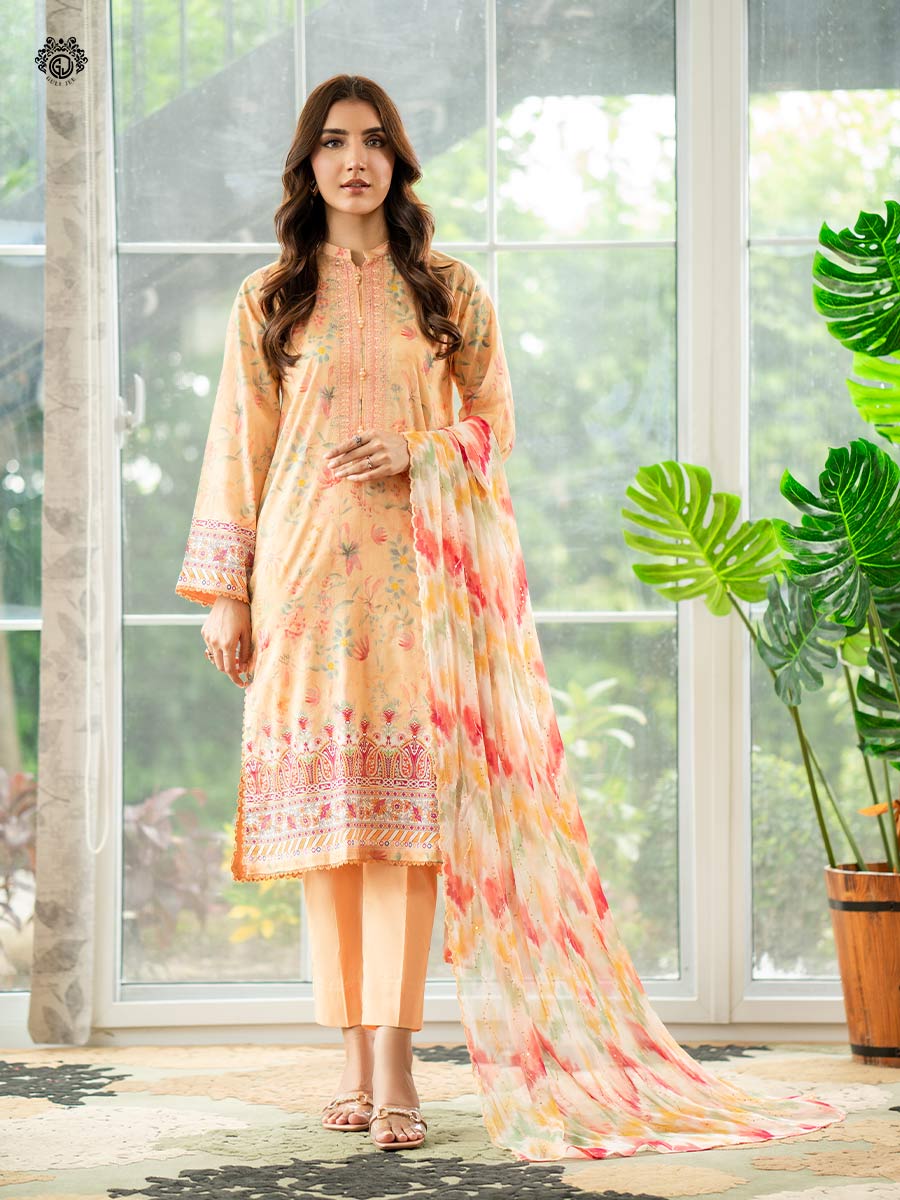 Gulljee Laleh Lawn Collection – GLL2301A4 – YourLibaas