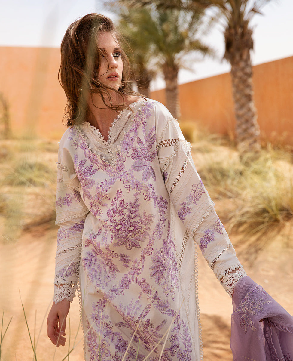 Republic Womenswear Rezene Lawn Collection – RSL23-D2-B – YourLibaas