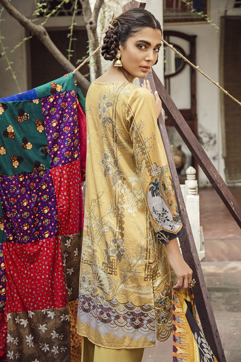 Cross Stitch Aangan Cotton Satin Collection 2019 – Tuscan Sun – YourLibaas