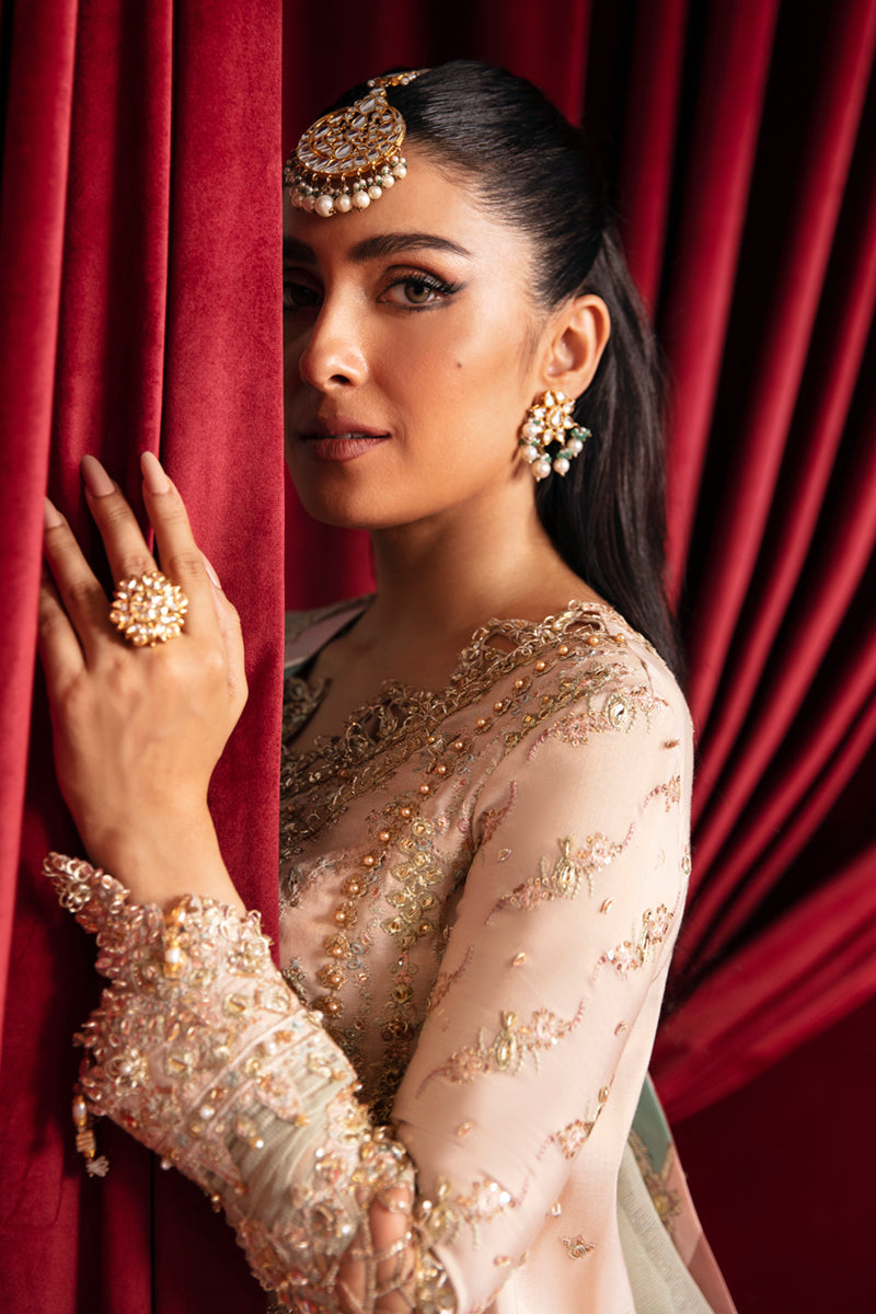 Qalamkar Heer Ranjha Luxury Wedding Formals – HR-03 MEHER – YourLibaas