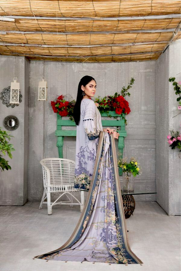 Amna Sohail Moorea Linen Collection by Tawakkal – D-5991-B – YourLibaas