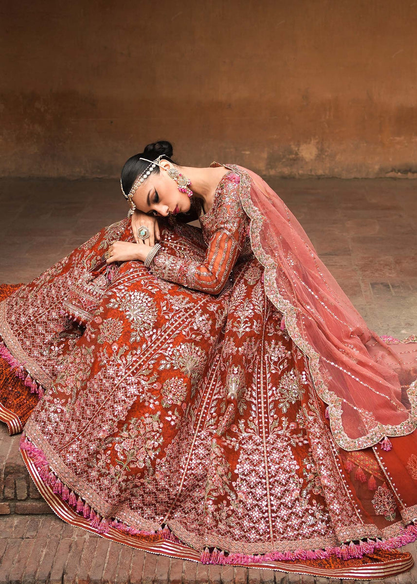 Hussain Rehar Tammam Festive Formal Wedding Collection – Amanat – YourLibaas