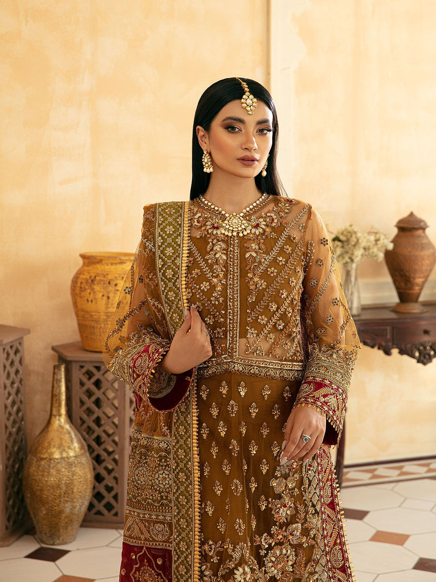 Maryam Hussain Marwa Luxury Festive Formals 2022 – SANDAL – YourLibaas