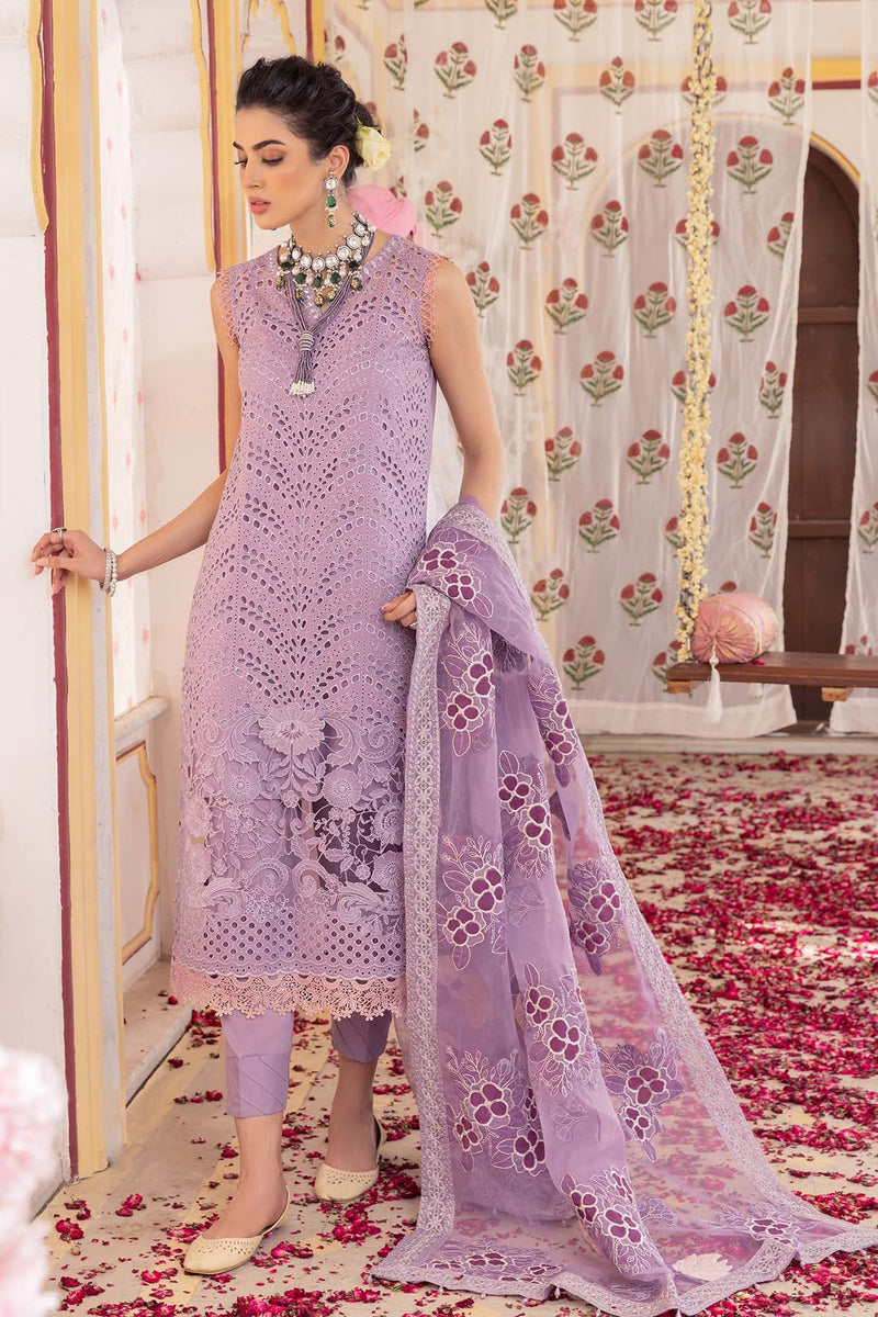Nureh Chandni Festive Lawn Collection 2022 – AKS-E-GUL – YourLibaas