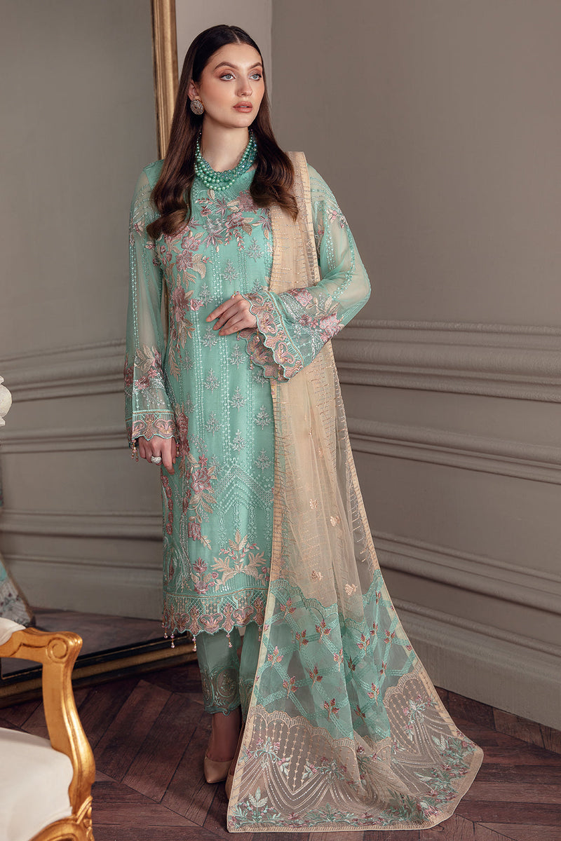 Ramsha Chevron Chiffon Collection Vol-5 – A-511 – YourLibaas
