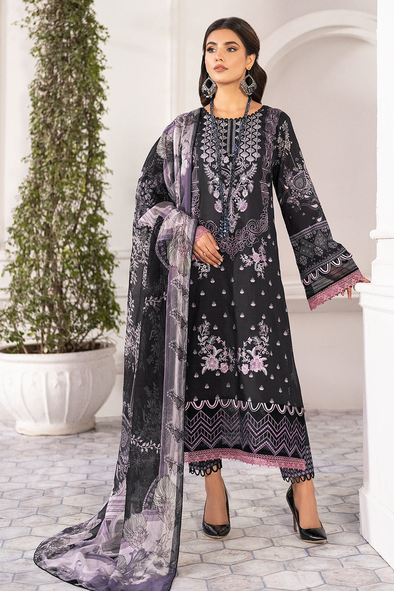 Ramsha Mashaal Lawn Collection – L-605 – YourLibaas