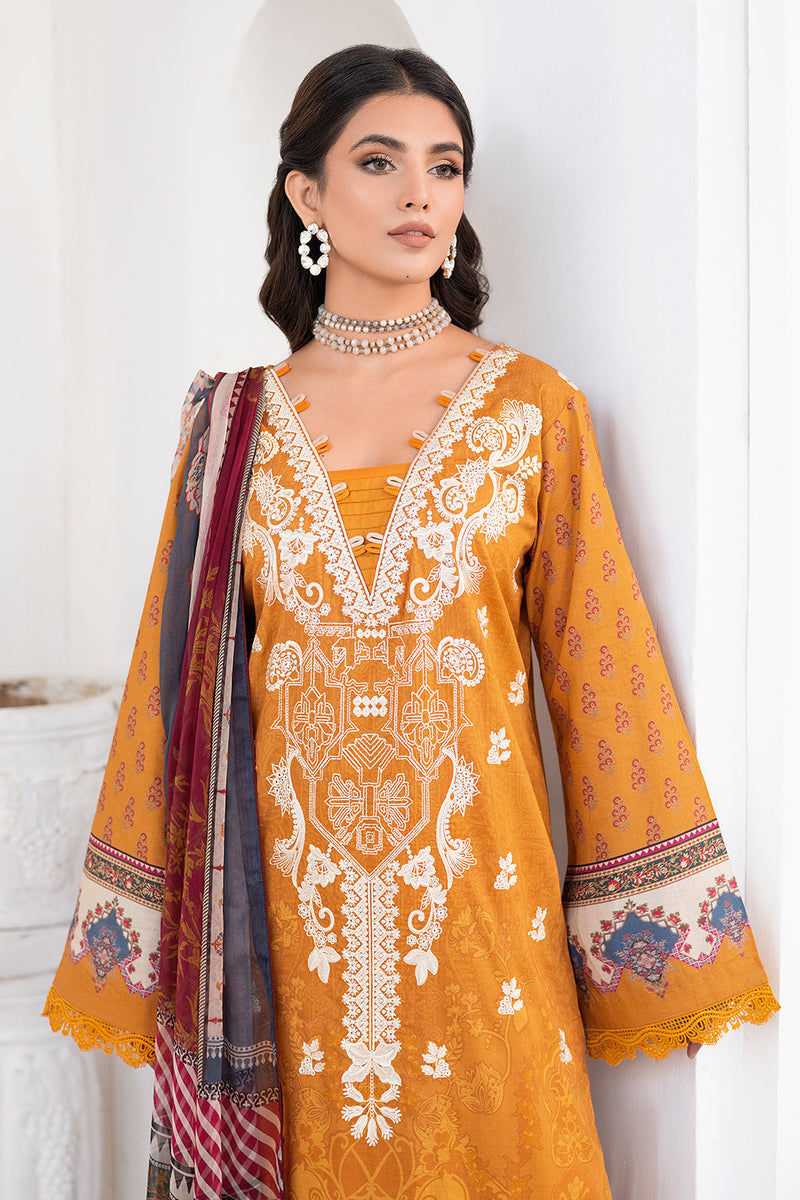 Ramsha Mashaal Lawn Collection – L-609 – YourLibaas