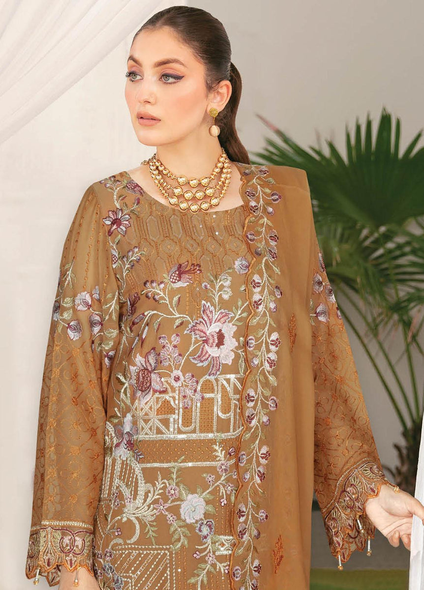 Ramsha Nayab Chiffon Collection – N-105 – YourLibaas