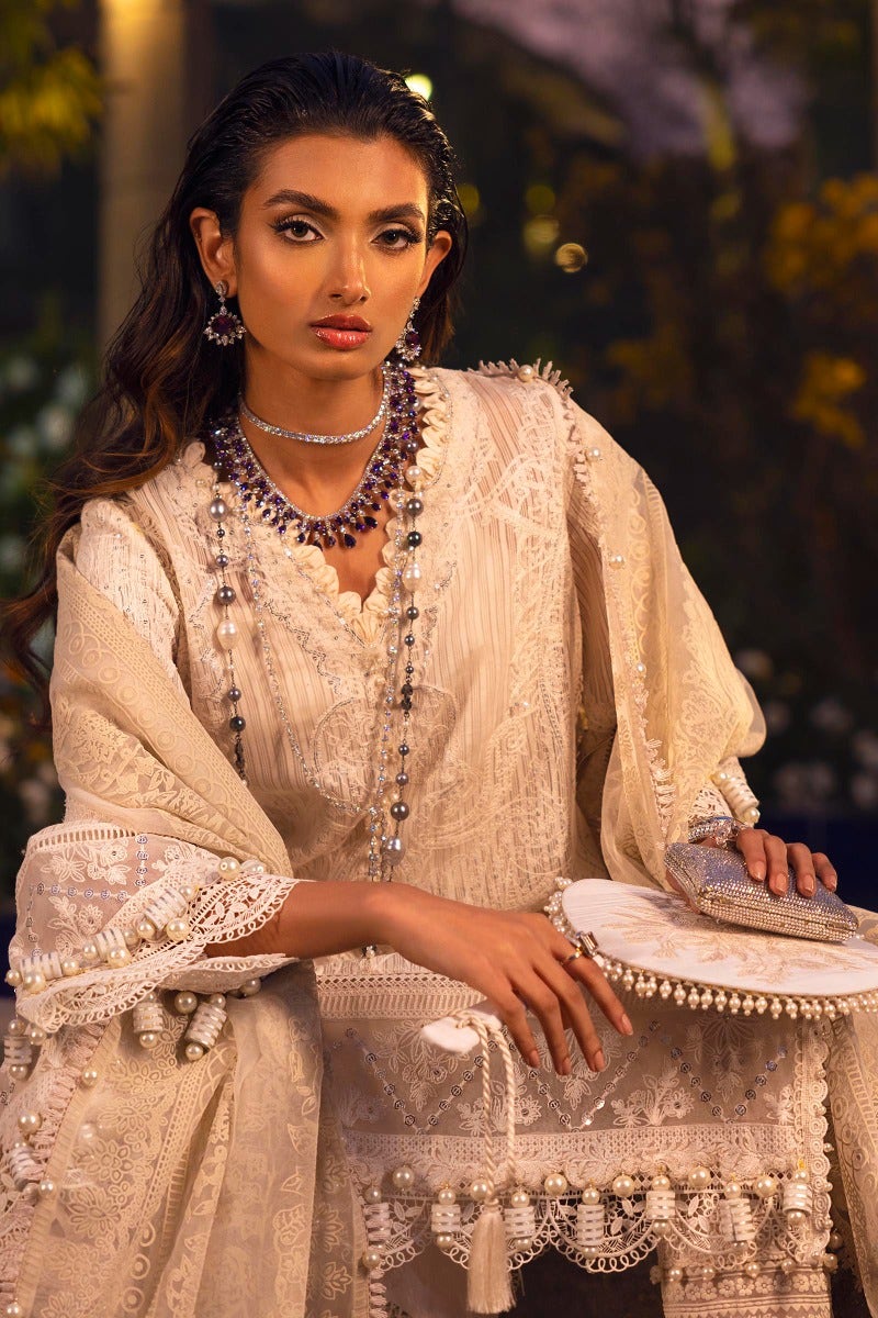 Sana Safinaz Luxury Lawn Collection 2022 – L221-005A-CH – YourLibaas