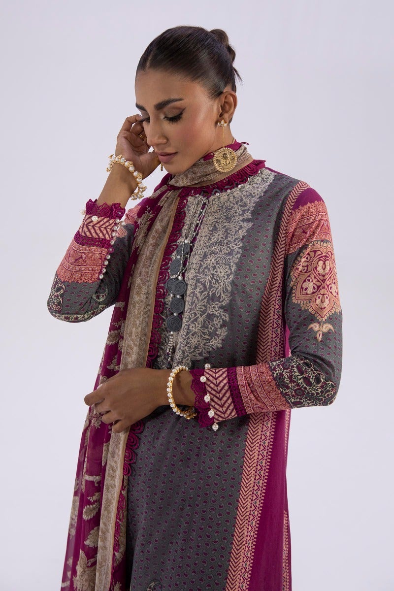 Sana Safinaz Mahay Lawn Collection 2022 – H221-009B-CI – YourLibaas