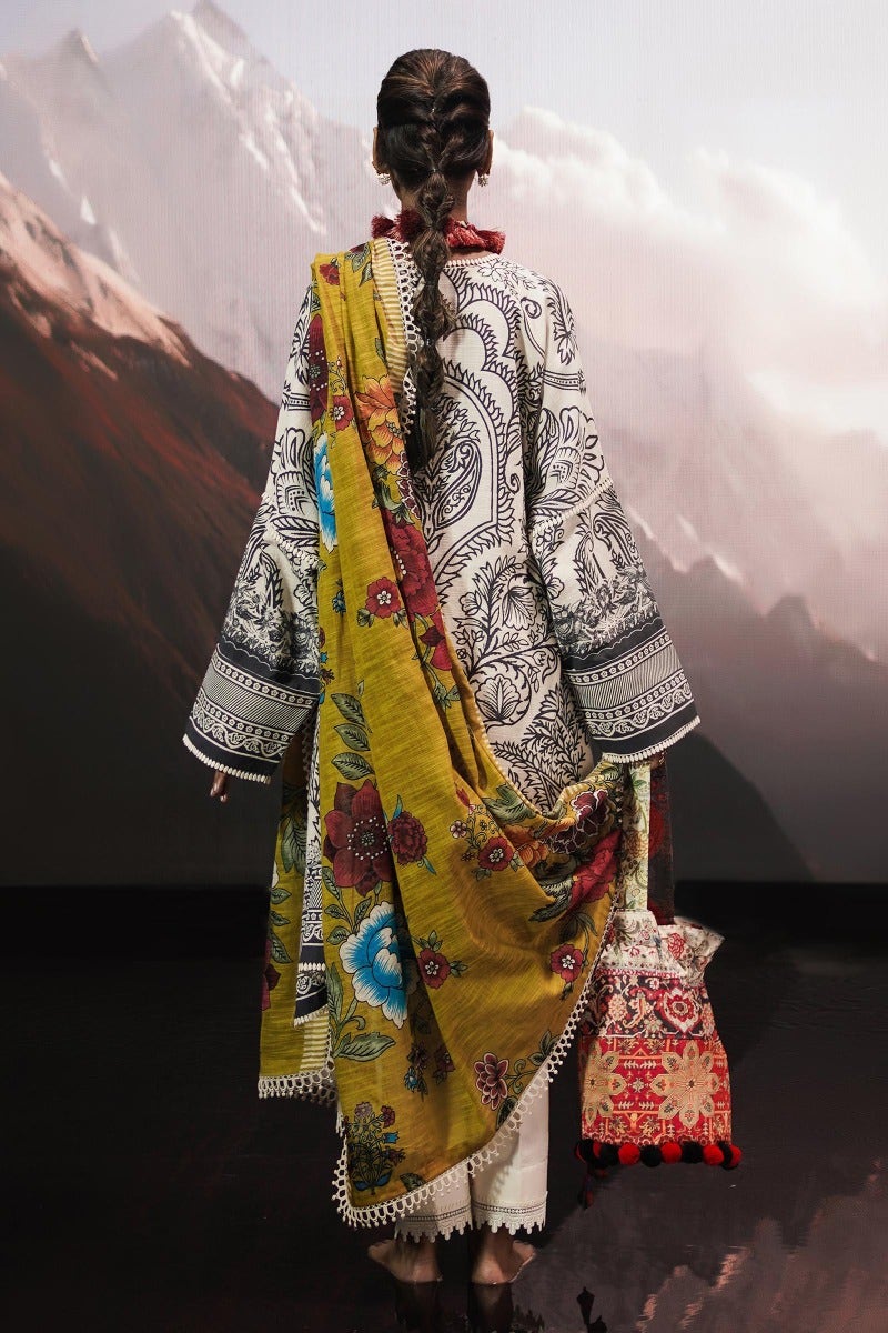 Sana Safinaz Mahay Winter Collection 2022 – H222-004A-BQ – YourLibaas