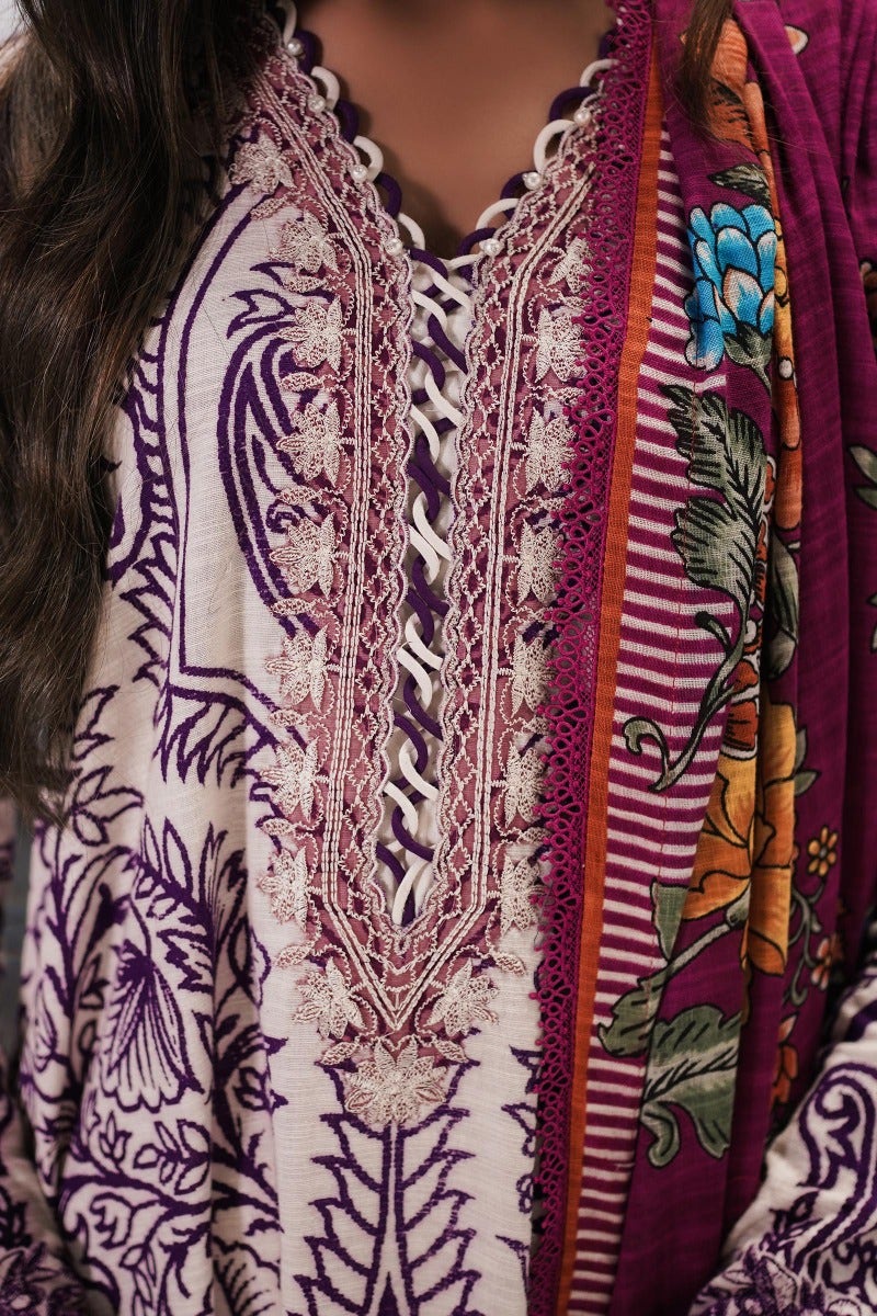 Sana Safinaz Mahay Winter Collection 2022 – H222-004B-BQ – YourLibaas