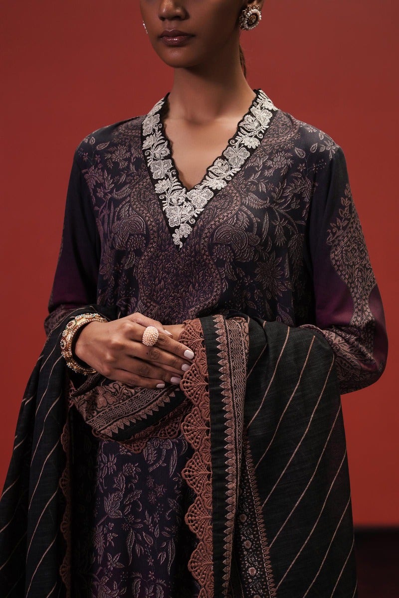 Sana Safinaz Mahay Winter Collection 2022 – H222-012A-BQ – YourLibaas