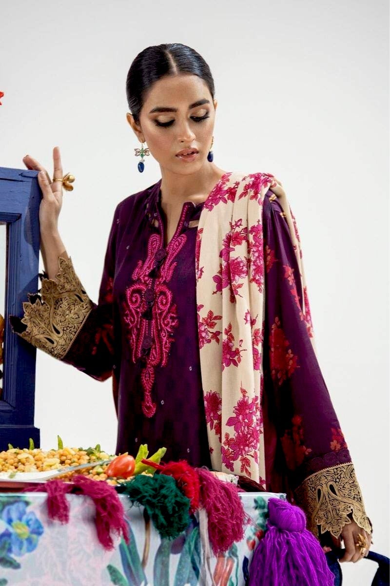 Sana Safinaz Mahay Winter Collection '21 – H212-002A-CG – YourLibaas