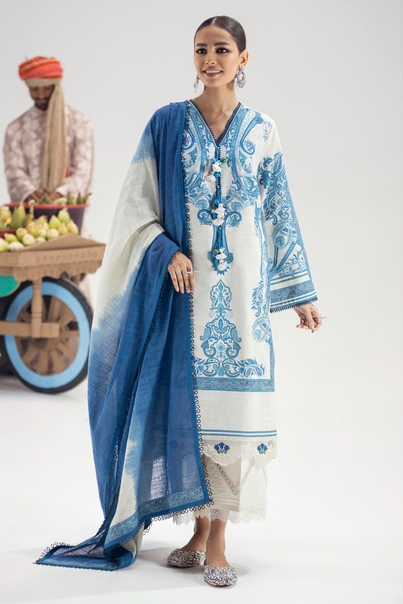Sana Safinaz Mahay Winter Collection '21 – H212-014B-CG – YourLibaas