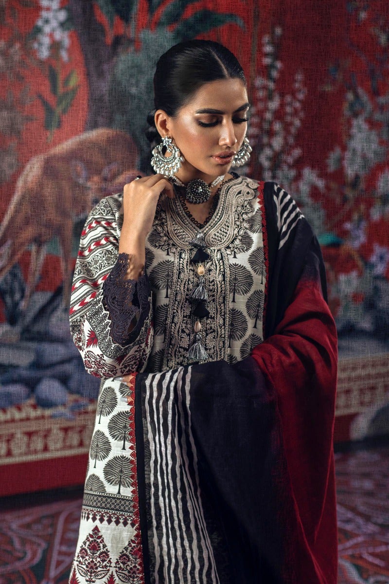 Sana Safinaz Mahay Winter Collection '21 – H212-018A-CI – YourLibaas