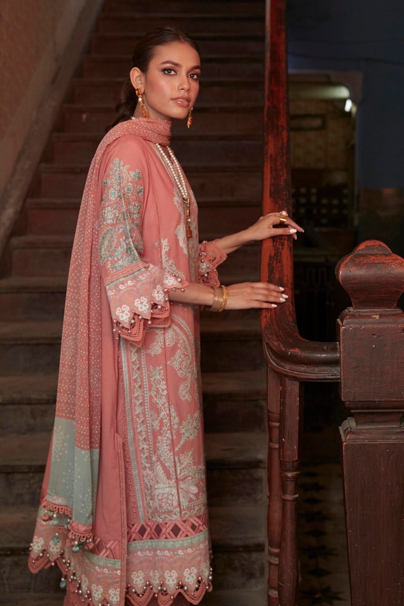 Sana Safinaz Muzlin Summer Eid Lawn Collection Vol-3 2022 – M223-008A- – YourLibaas