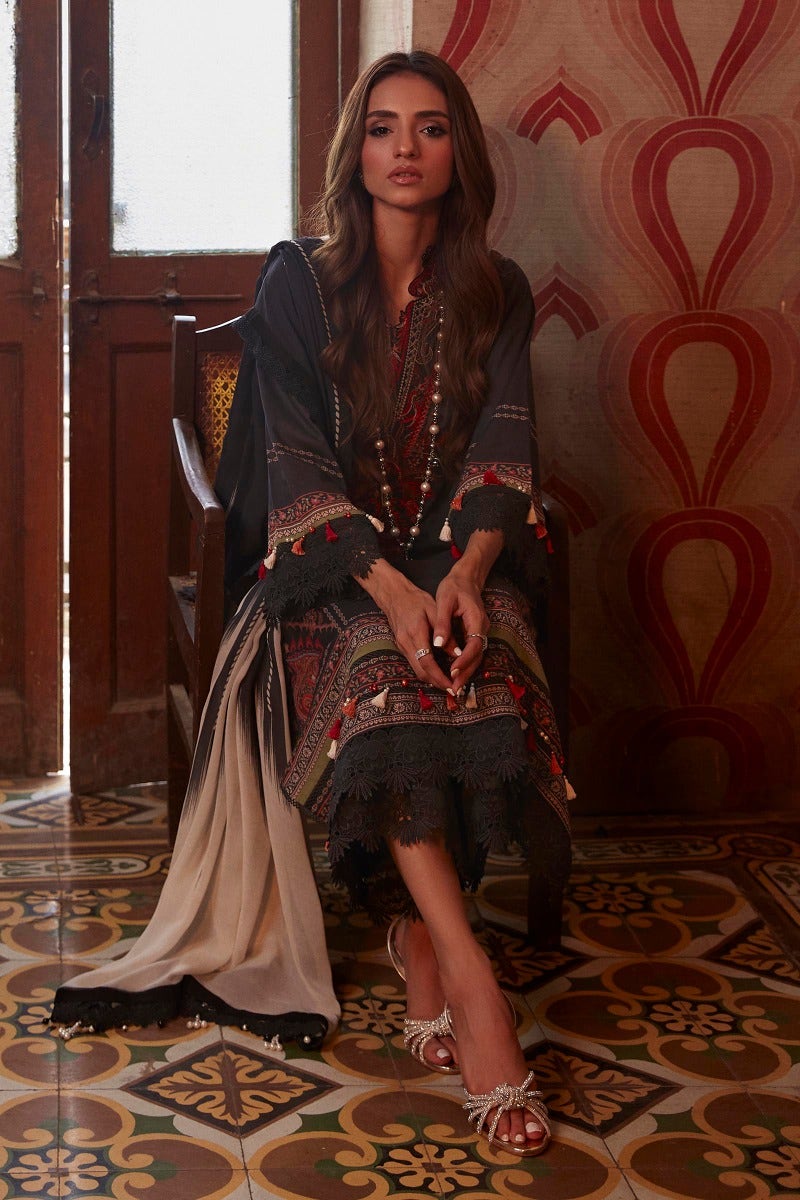 Sana Safinaz Muzlin Summer Eid Lawn Collection Vol-3 2022 – M223-018B- – YourLibaas