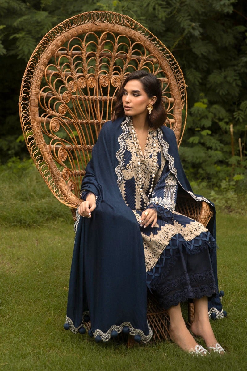 Sana Safinaz Muzlin Winter Collection 2022 – M224-009A-CP – YourLibaas