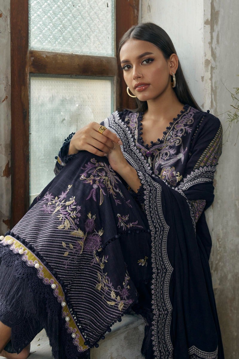 Sana Safinaz Muzlin Winter Collection 2022 – M224-010A-CP – YourLibaas