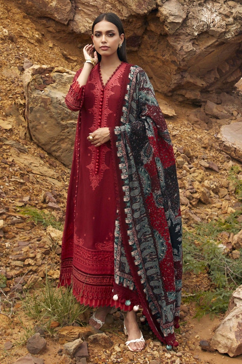 Sana Safinaz Muzlin Winter Collection 2022 – M224-012B-CP – YourLibaas