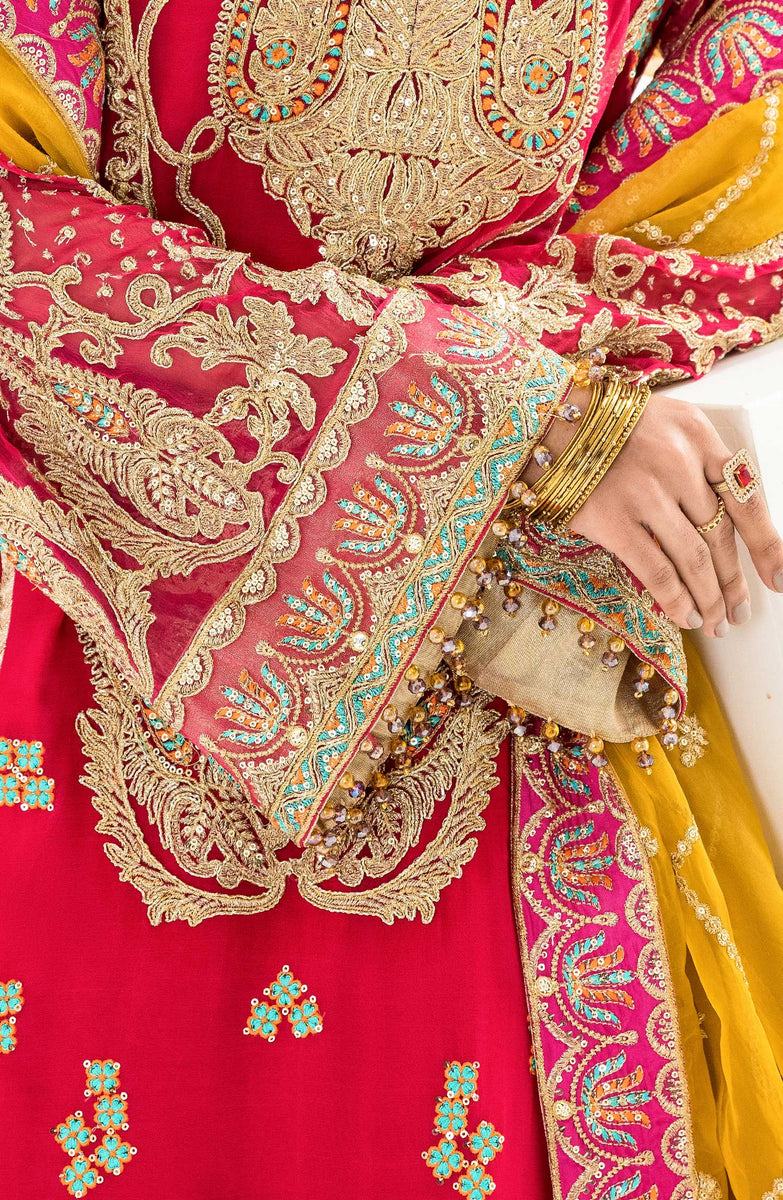 Shamrock by Maryum N Maria - Noor e Nazar Formal Chiffon Collection – – YourLibaas