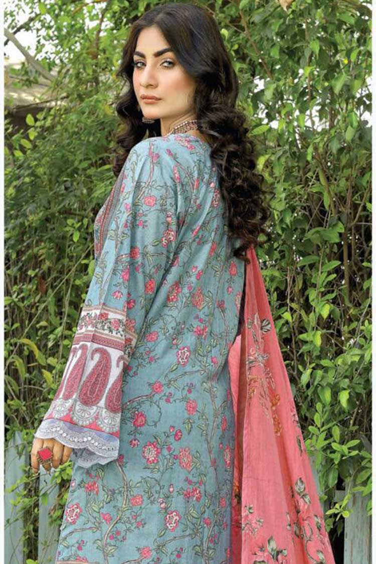 Qalamkar Aangan Prints Lawn Collection – AN 01 – YourLibaas