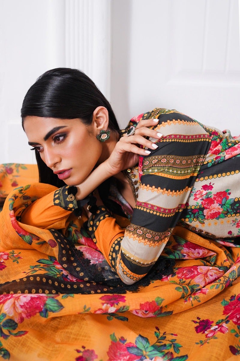 Sana Safinaz Mahay Summer Lawn Collection 2023 – H231-024B-CG – YourLibaas