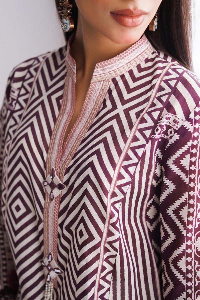 Sana Safinaz Mahay Summer Lawn Collection 2023 – H231-029B-BG – YourLibaas