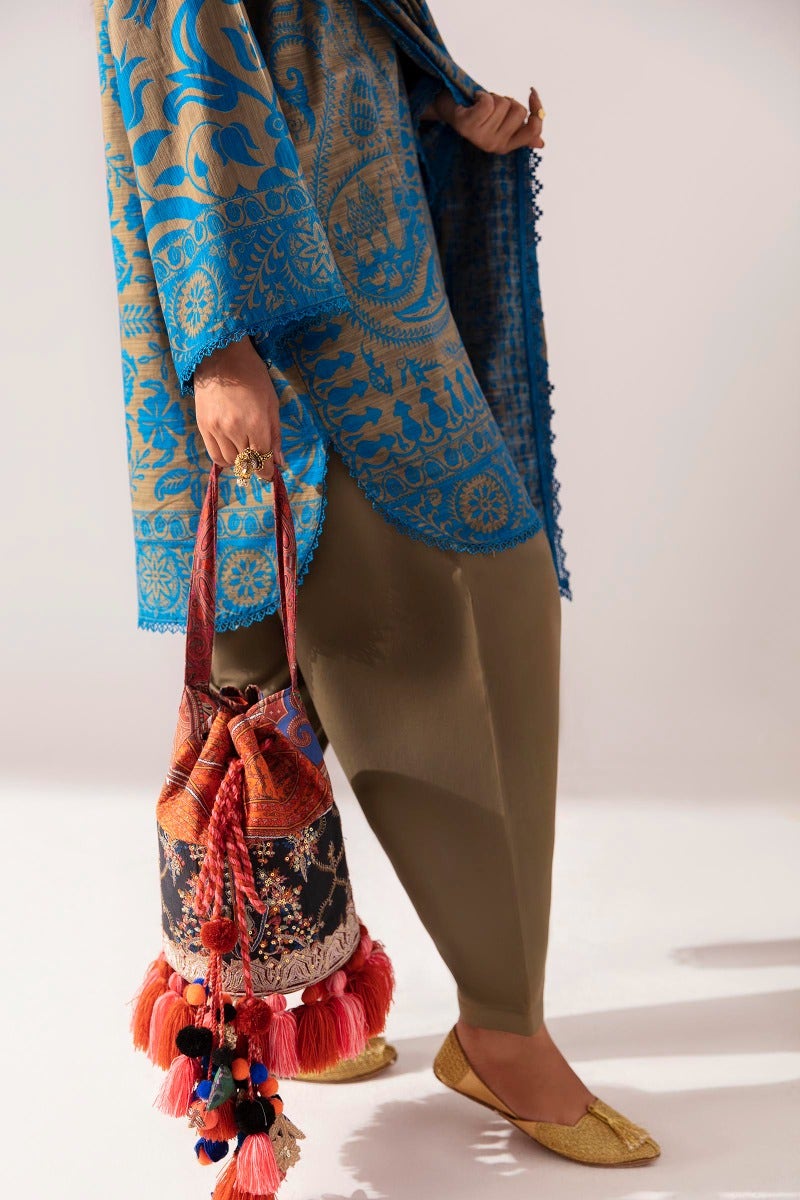 Sana Safinaz Mahay Winter Collection 2023 – H232-020B-Q – YourLibaas