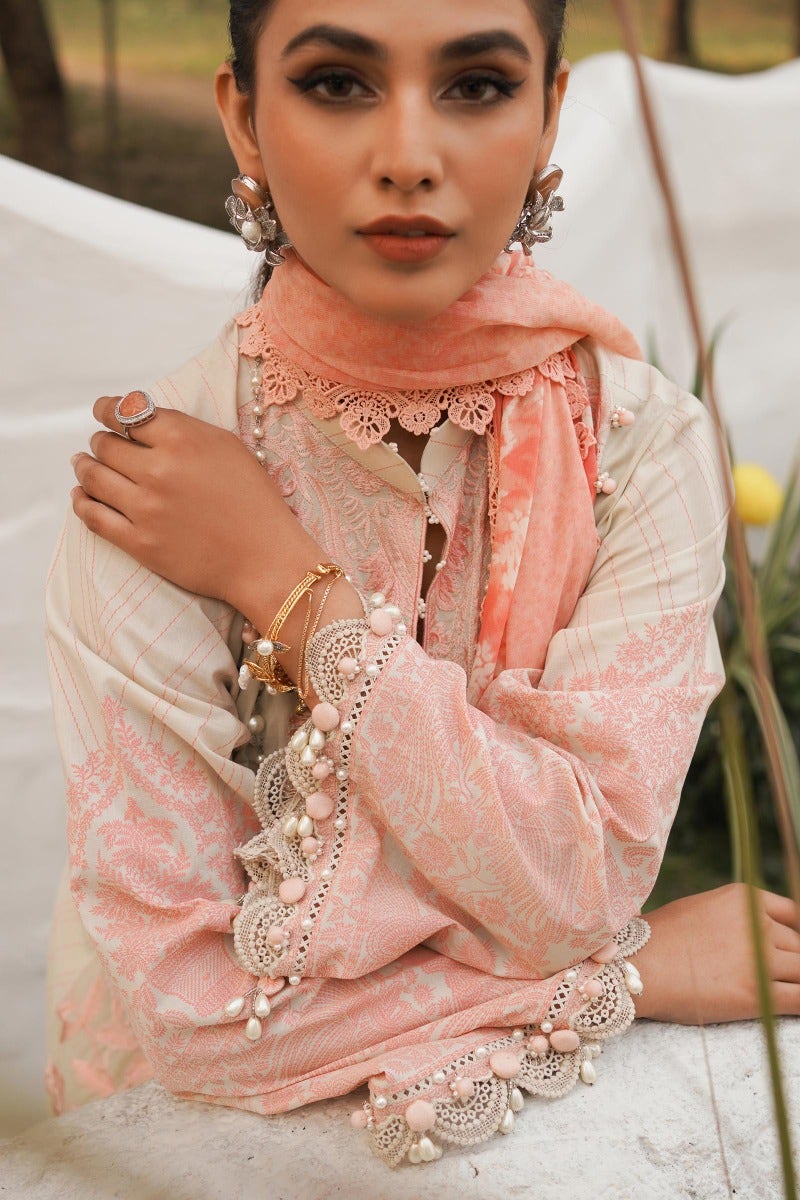 Sana Safinaz Muzlin Spring Lawn Collection 2023 – M231-005B-CJ – YourLibaas