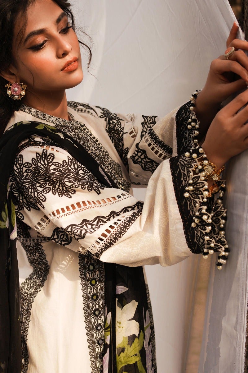 Sana Safinaz Muzlin Spring Lawn Collection 2023 – M231-006A-CI – YourLibaas