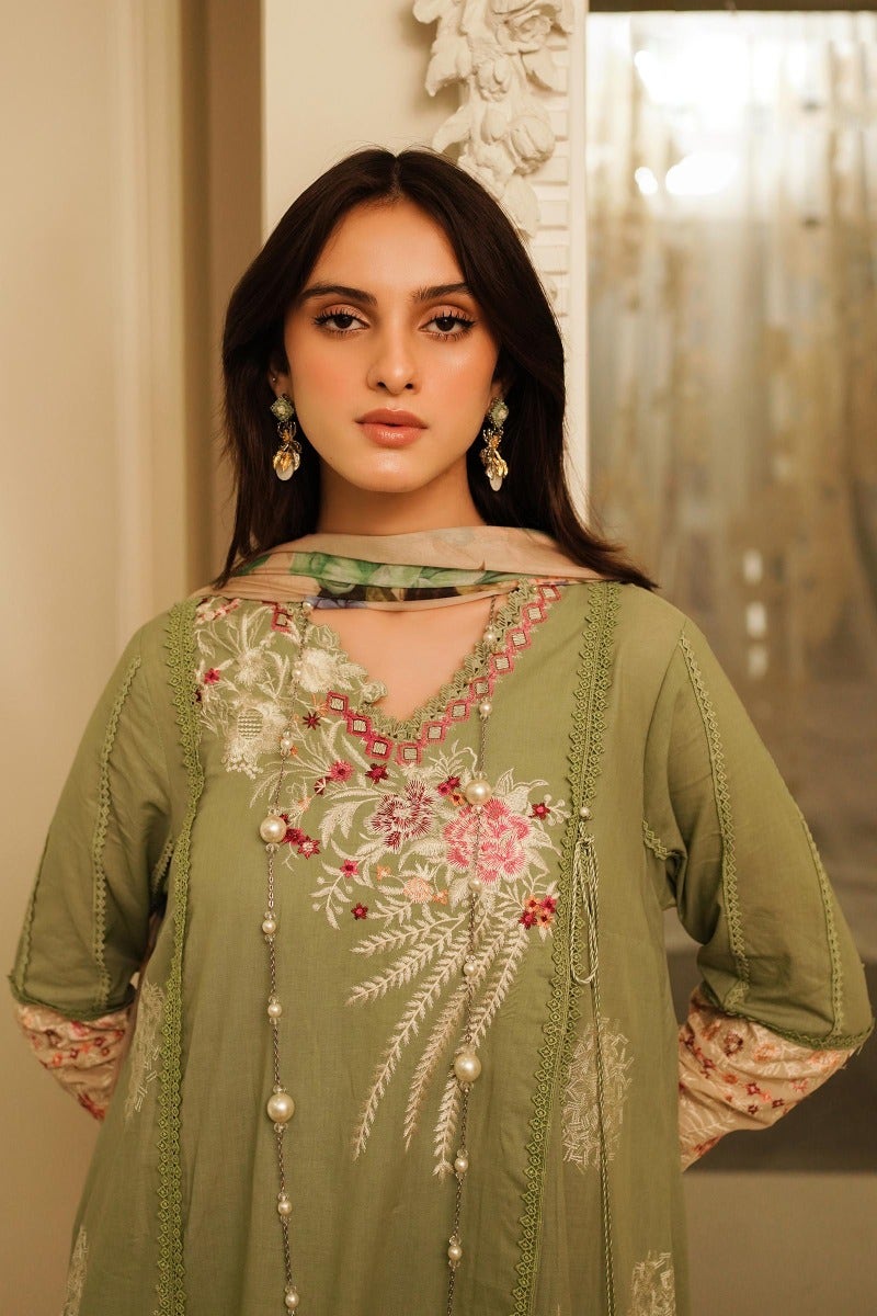 Sana Safinaz Muzlin Spring Lawn Collection 2023 – M231-016B-CL – YourLibaas