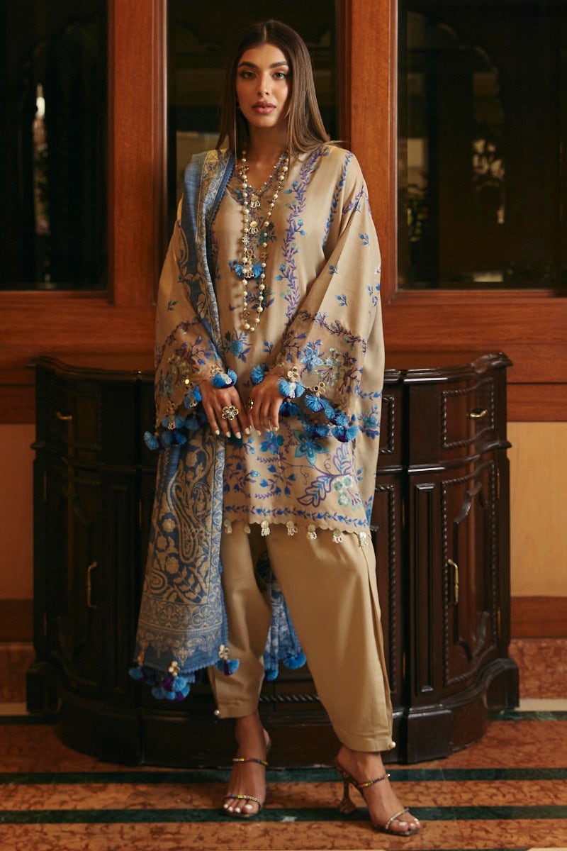 Sana Safinaz Muzlin Winter Collection 2023 – M233-009A-CQ – YourLibaas