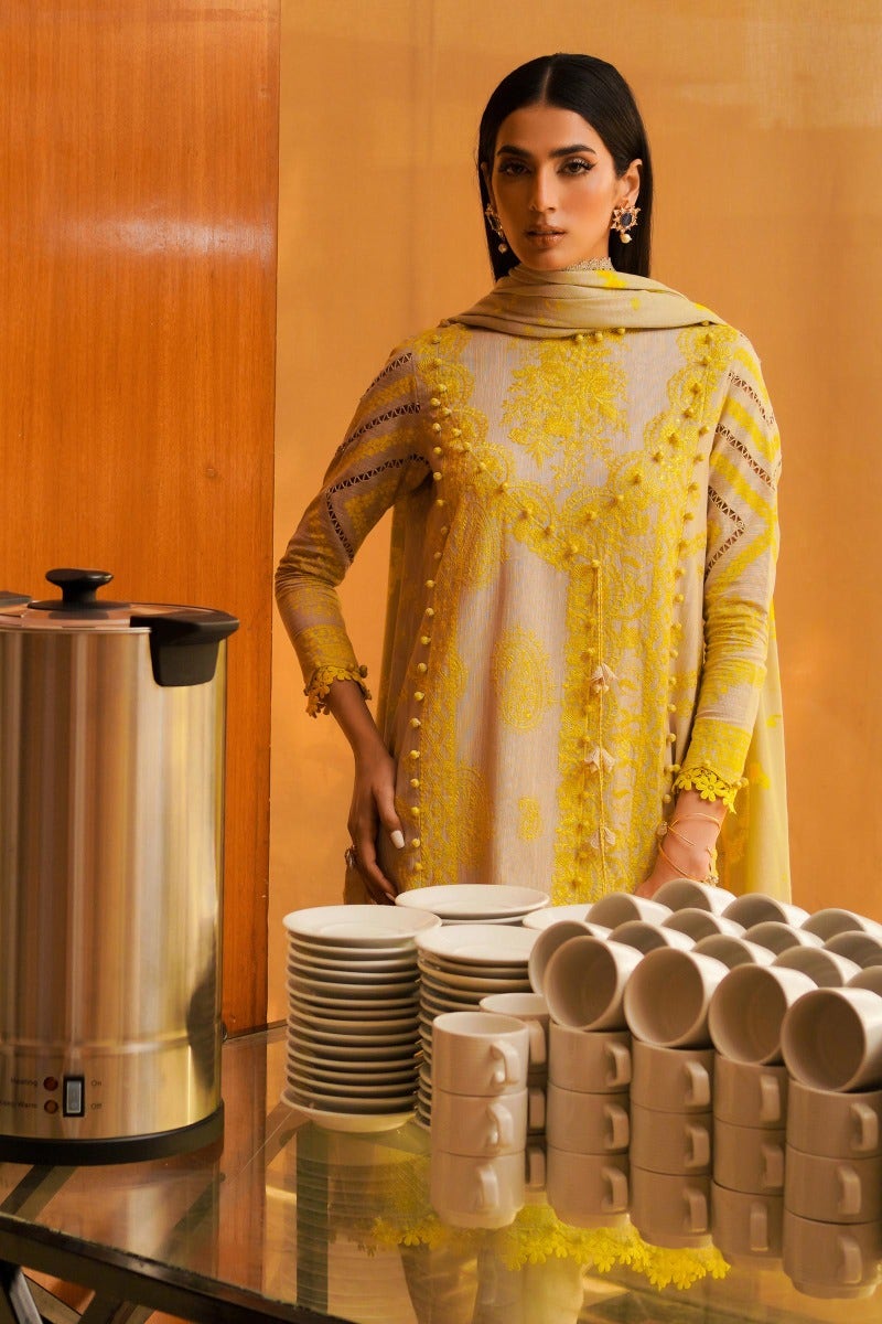 Sana Safinaz Muzlin Winter Collection 2023 – M233-016A-CP – YourLibaas