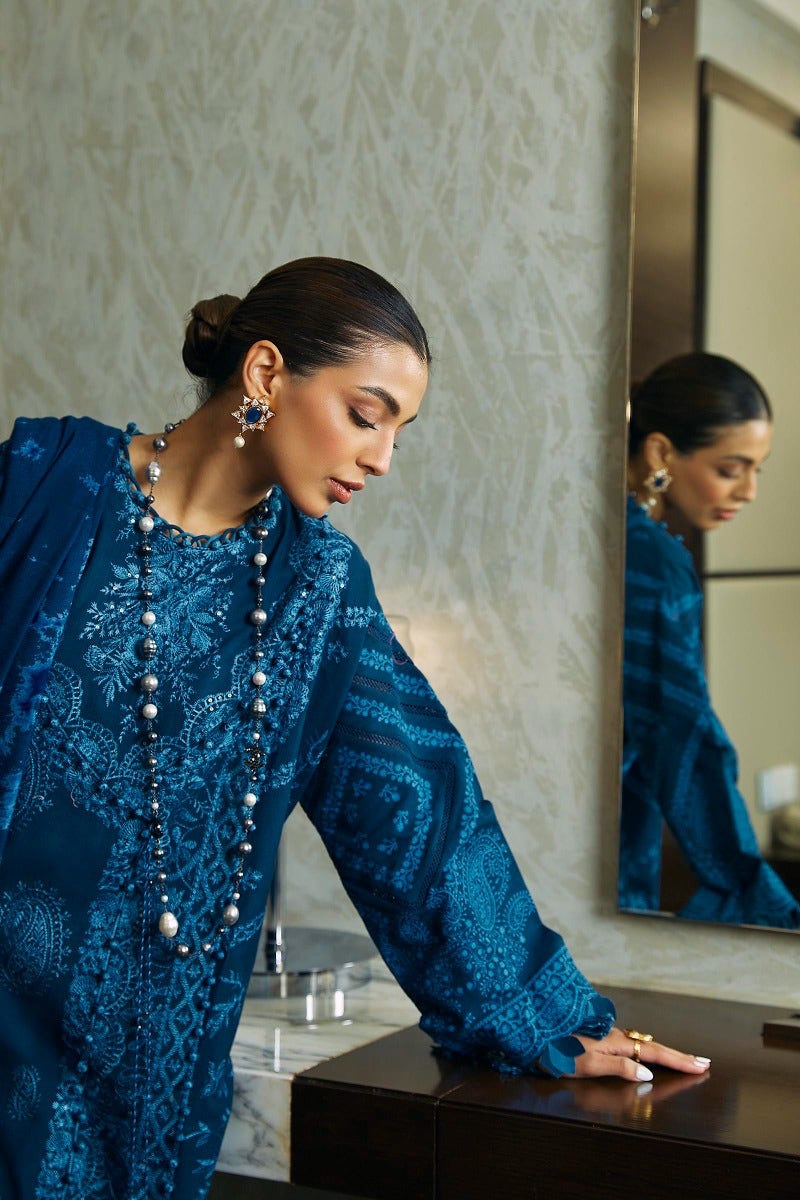 Sana Safinaz Muzlin Winter Collection 2023 – M233-016B-CP – YourLibaas