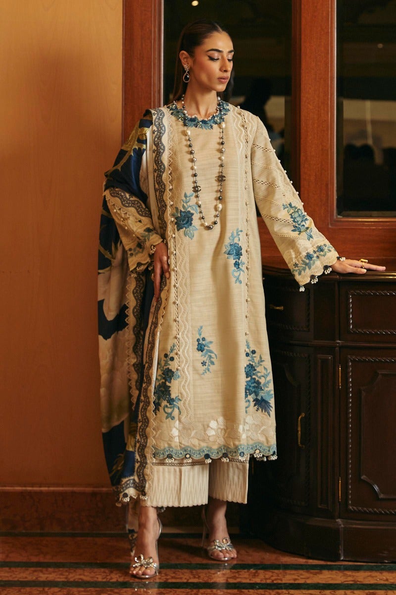 Sana Safinaz Muzlin Winter Collection 2023 – M233-018A-CP – YourLibaas