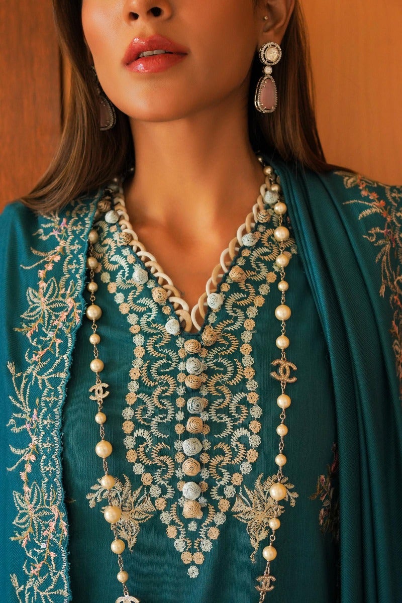 Sana Safinaz Muzlin Winter Collection 2023 – M233-023A-CP – YourLibaas