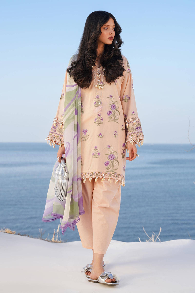 Sana Safinaz Spring/Summer Muzlin Lawn 2024 – M241-010B-3Cj – YourLibaas