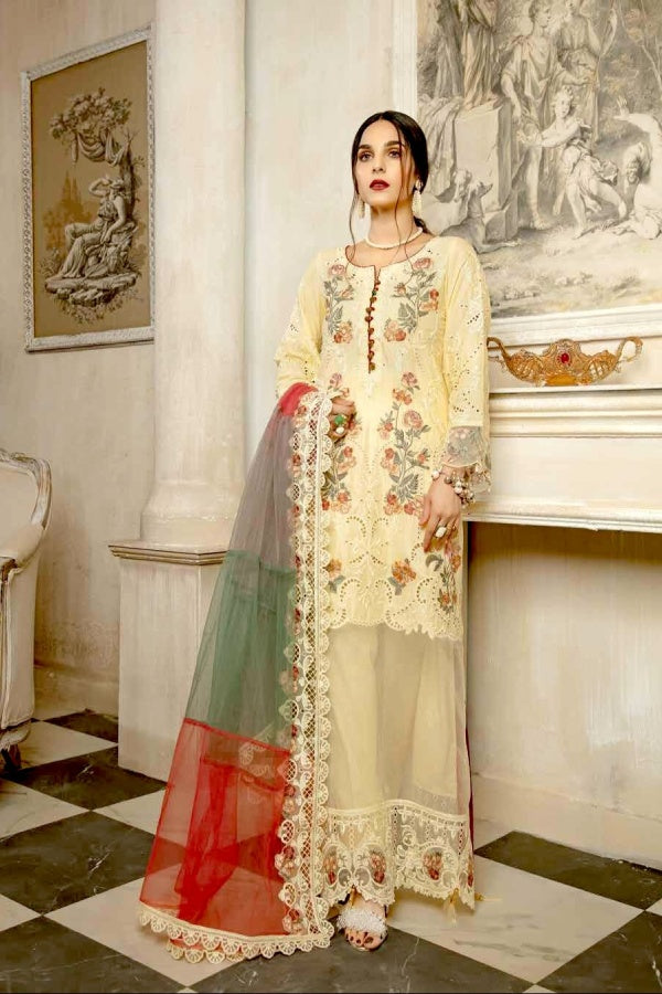 Janique Embroidered Luxury Lawn Collection – YourLibaas