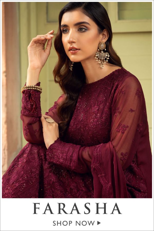 Farasha Online Store | Farasha Luxury Chiffon Collection 2021 – YourLibaas