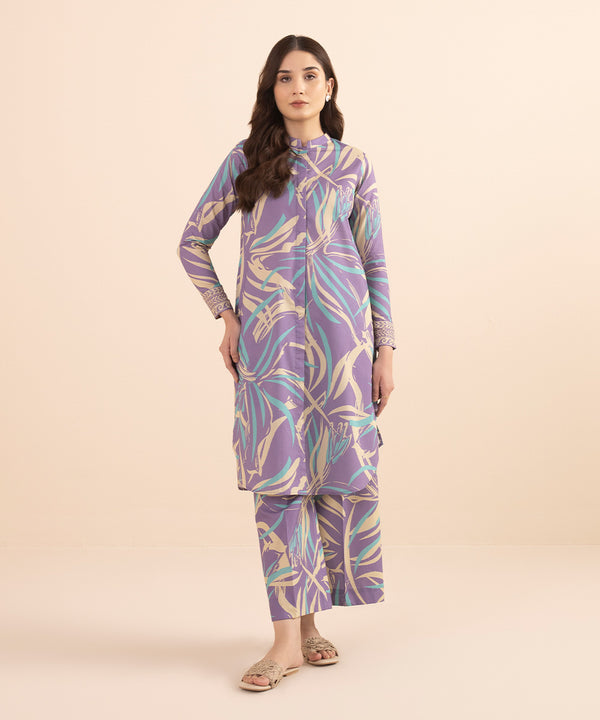 Sapphire 2PC Shirt Trouser Lawn Collection 2024 – U2T-DY24D1-5 – YourLibaas
