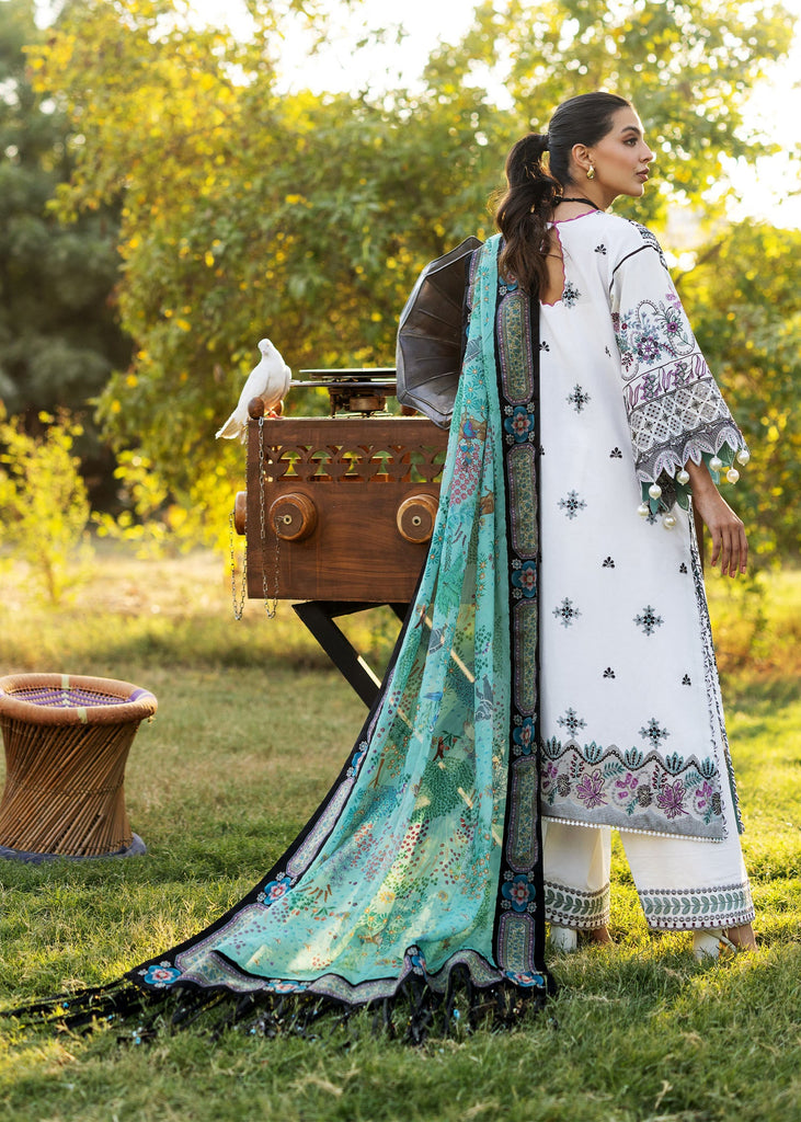 Sadaf Fawad Khan Palm Island White Pakistani Lawn Suit – PALM ISLAND ...
