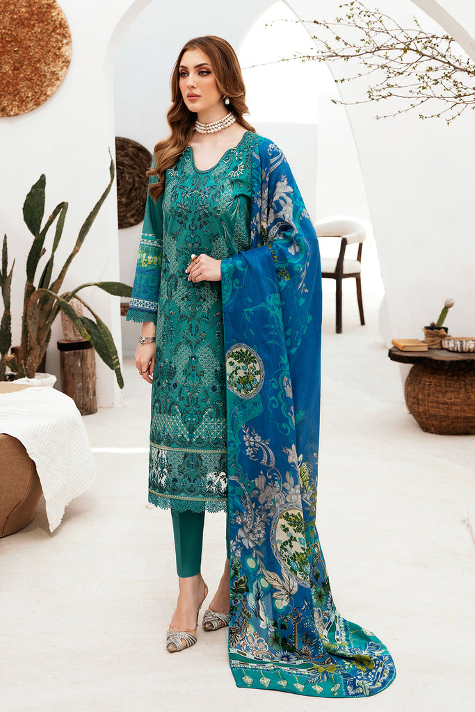 Ramsha Ghazal Lawn Collection – G-206 – YourLibaas